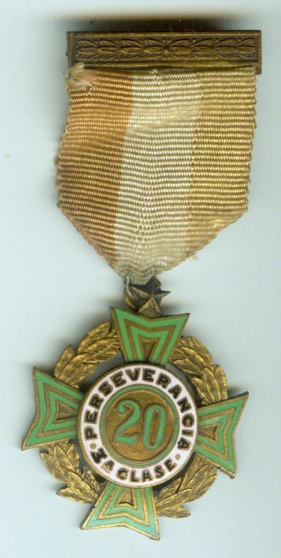 Perseverance Medal, 3rd Class
